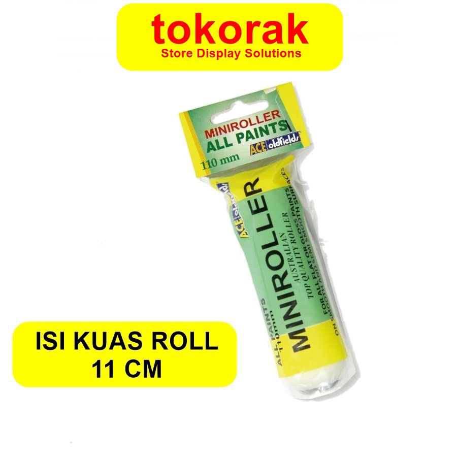 Jual REFILL KUAS ROLL CAT 4 INCH ALL PAINTS ACE OLDFIELDS ISI ROLLER ...