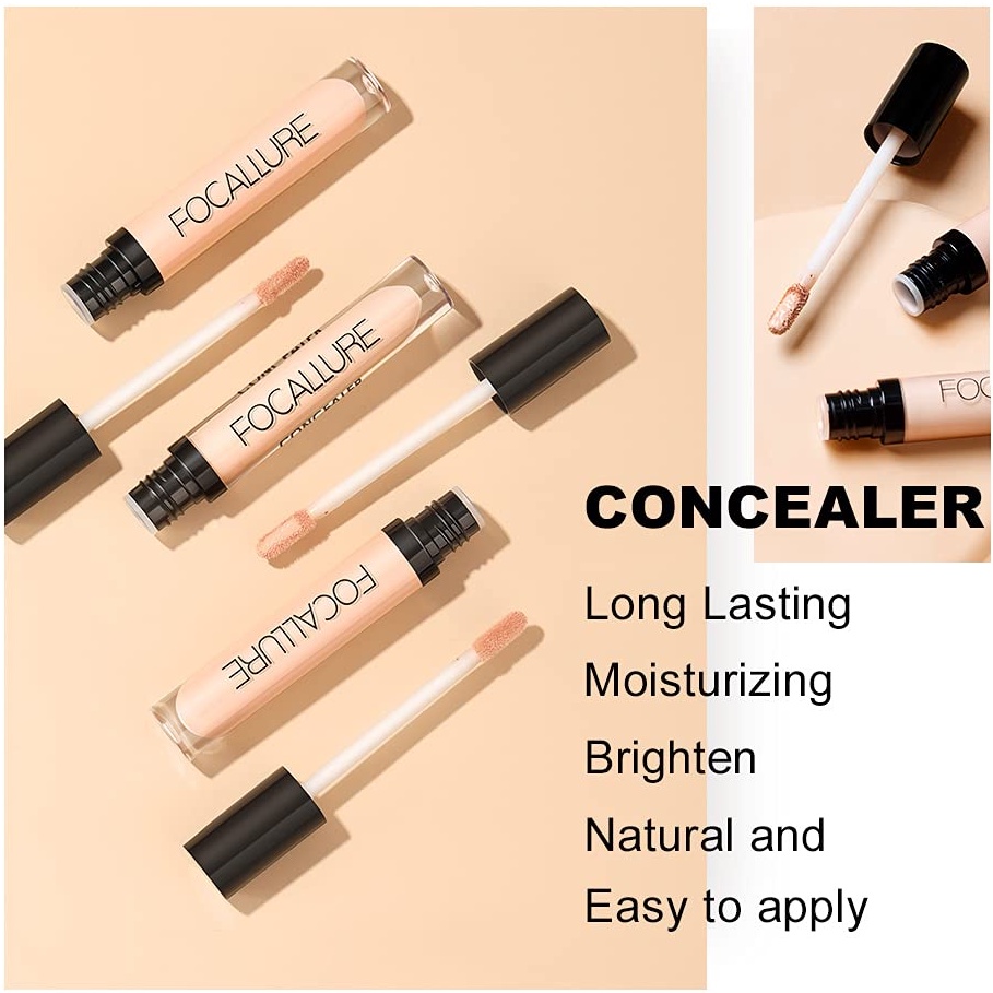 Jual Focallure Full Cover Concealer Liquid 6gram Focallure Concealer ...