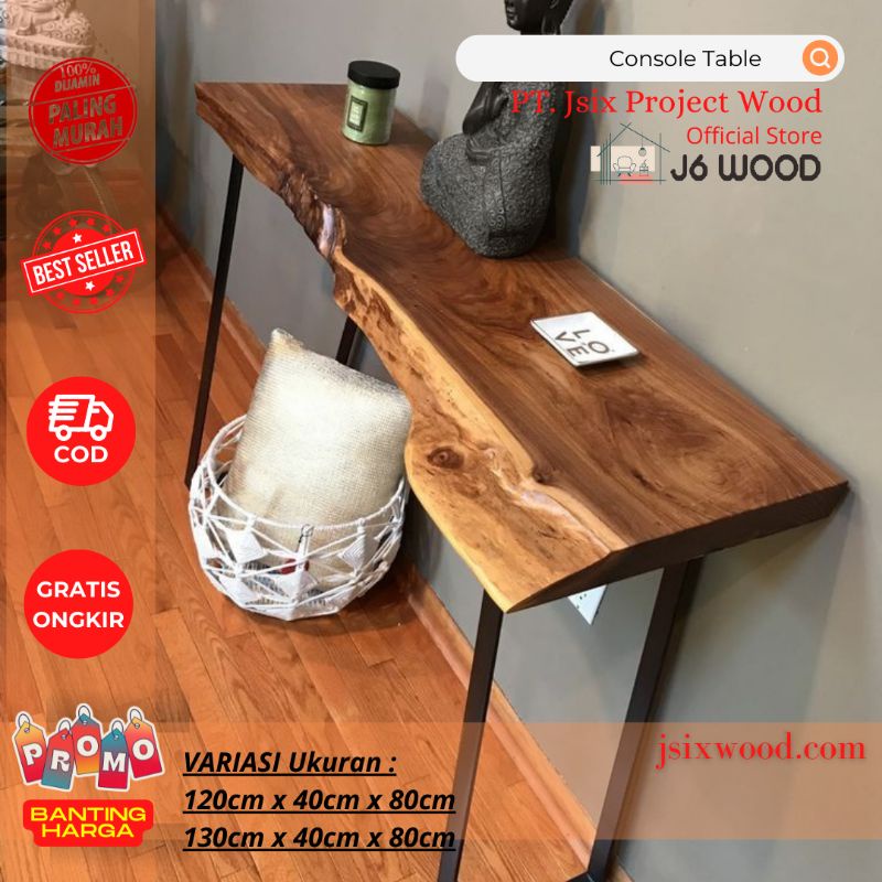 Jual Paling Murah Premium Solid Wood Console Table Kayu Trembesi Meja ...