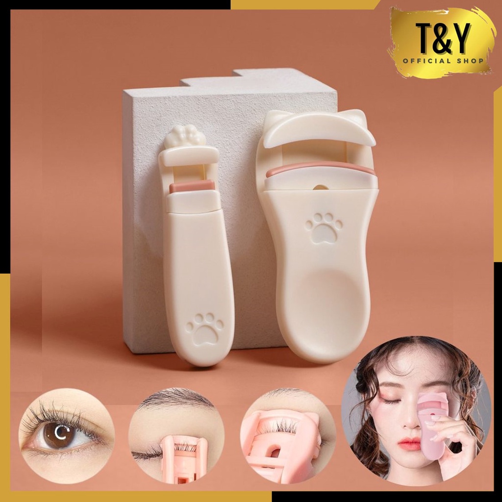 Jual T&Y Penjepit Bulu Mata 2 IN 1 Motif Tapak Kucing Eyelash Curler ...