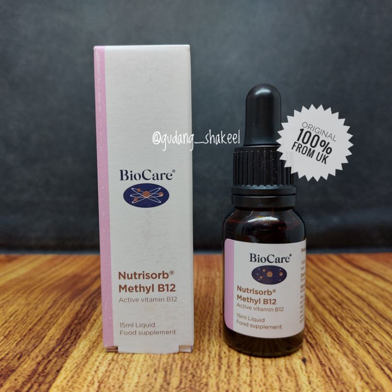 Jual Biocare Nutrisorb Methyl B12 15 ml | Shopee Indonesia