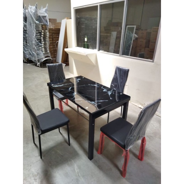 Jual Meja Makan Importa - Set Meja Makan kaca dan Kursi - Meja Makan ...