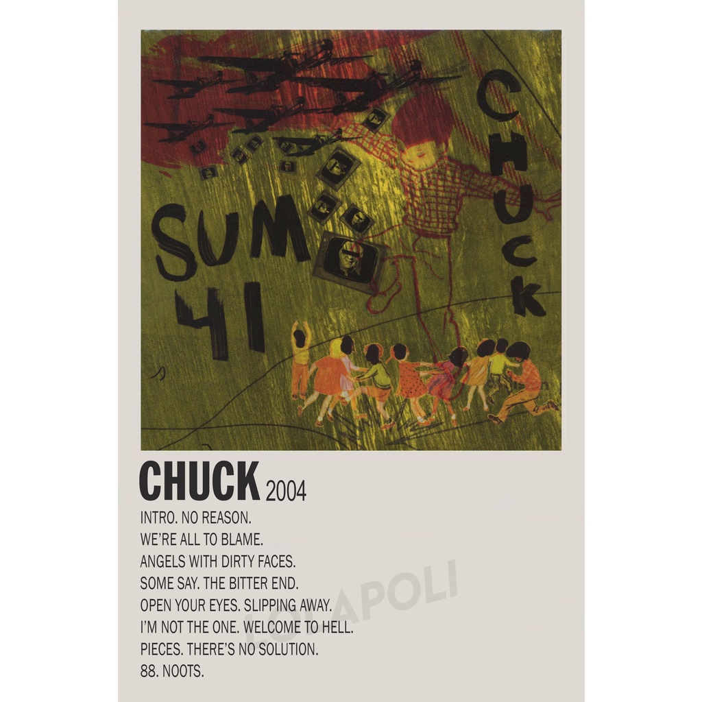 Jual Poster Cover Album Chuck - Sum 41 | Shopee Indonesia