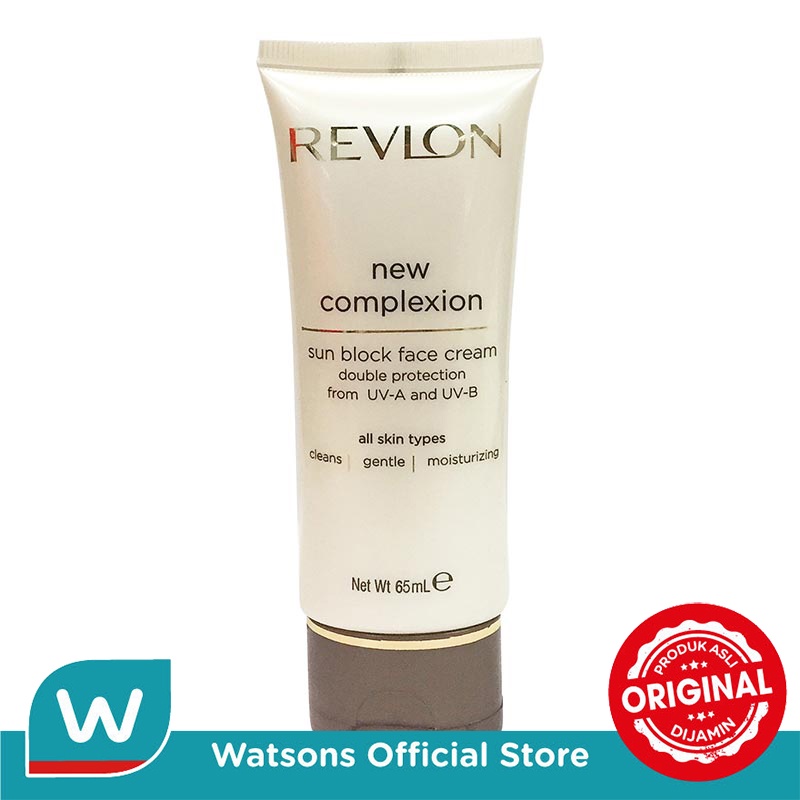 Jual Revlon New Complexion Sun Block Face Cream 65Ml | Shopee Indonesia