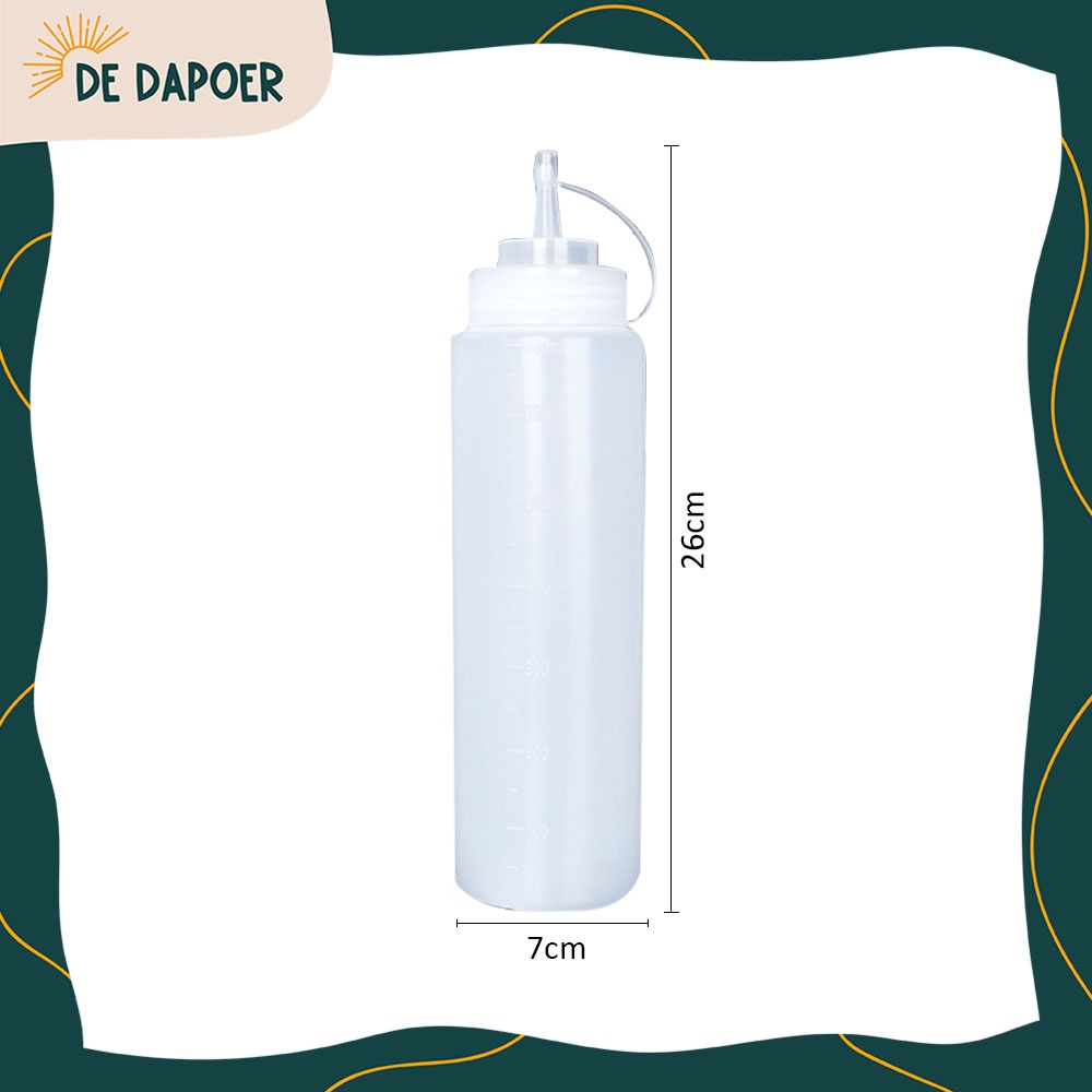 Jual Botol Sambal Kecap Mayonaise Plastik Botol Isi Ulang Dengan Angka ...
