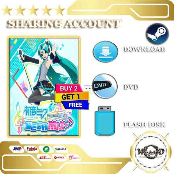Jual Hatsune Miku Project Diva Mega Mix + All Dlc - Dvd - Pc Game ...