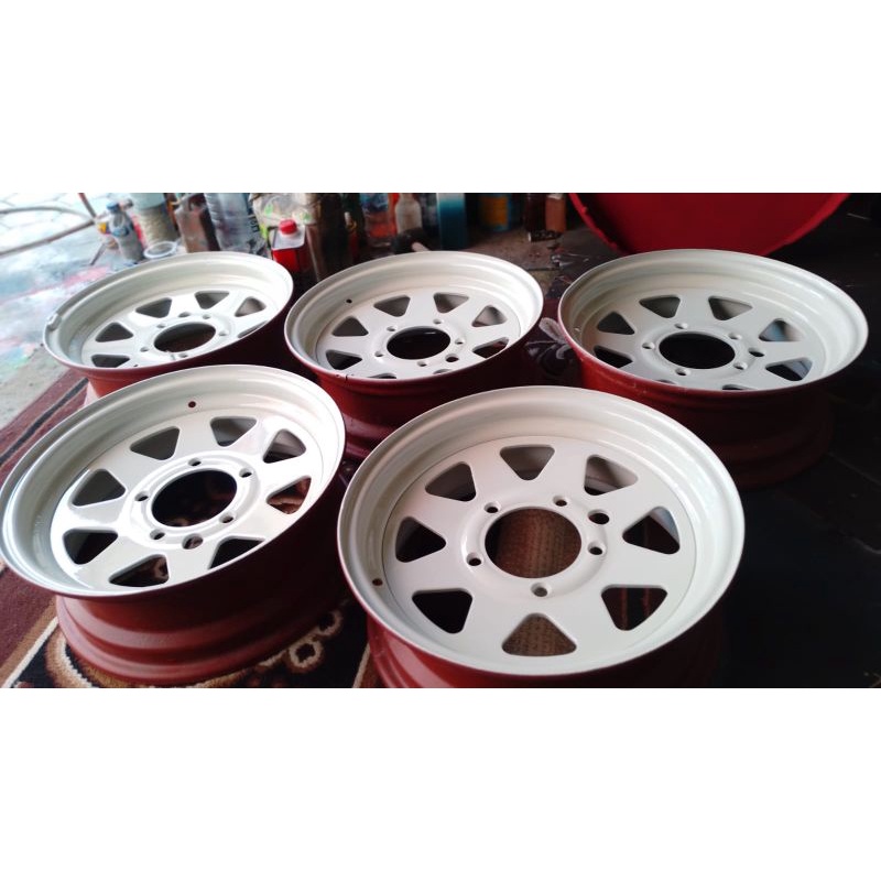 Jual velg oem katana jimny R15 | Shopee Indonesia