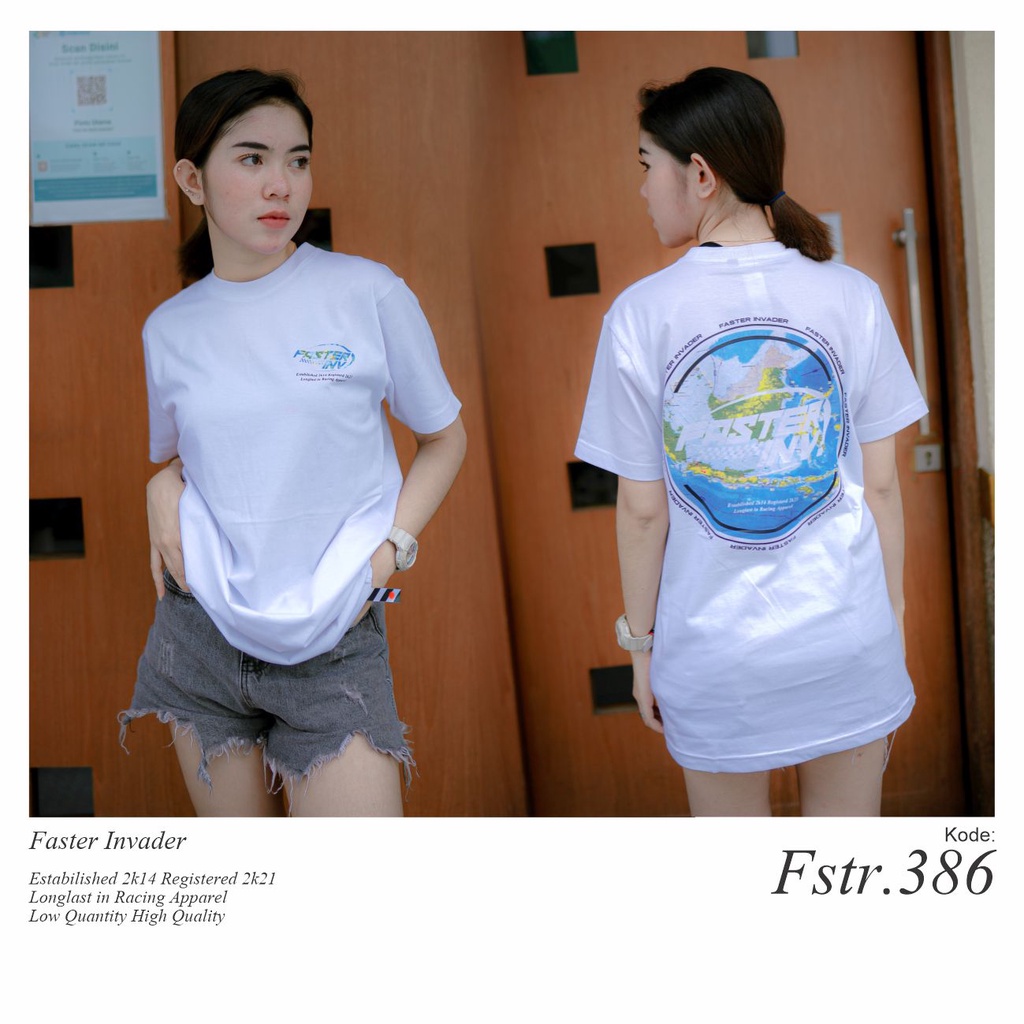 Jual Kaos design globe faster invader | Shopee Indonesia