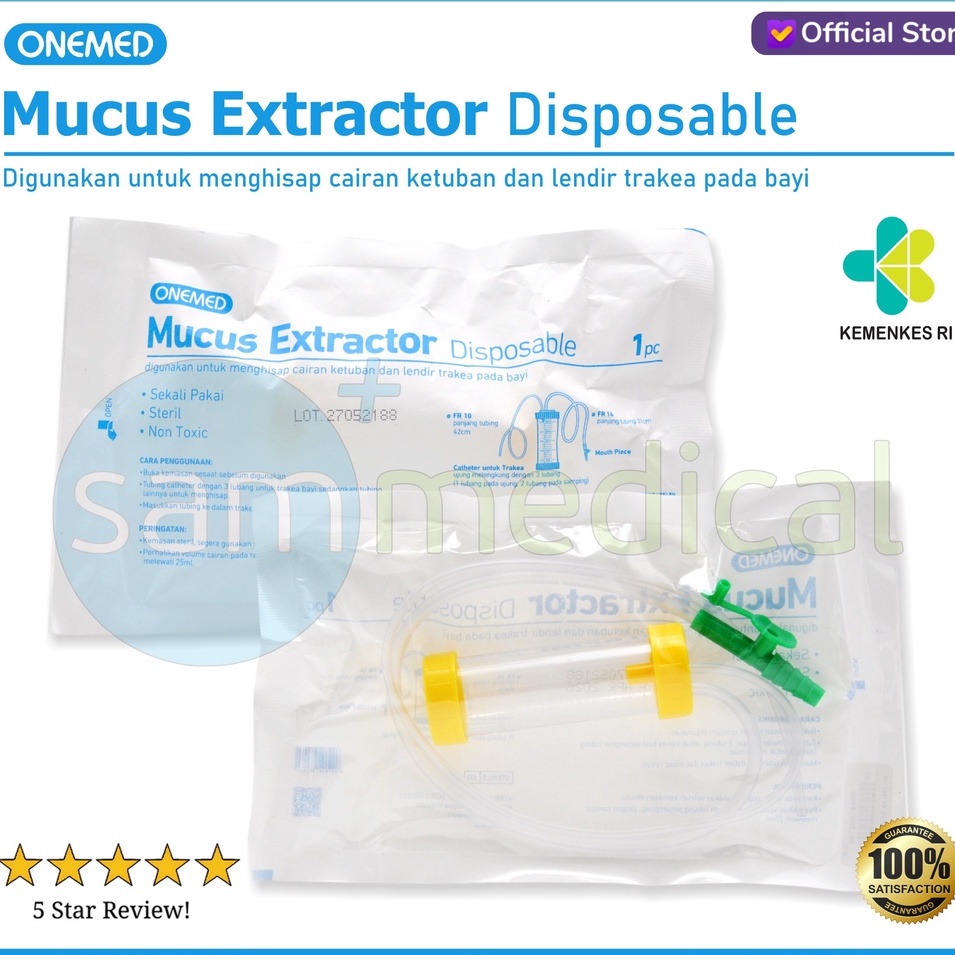Jual OneMed Mucus Extractor - Penyedot Lendir Bayi | Shopee Indonesia