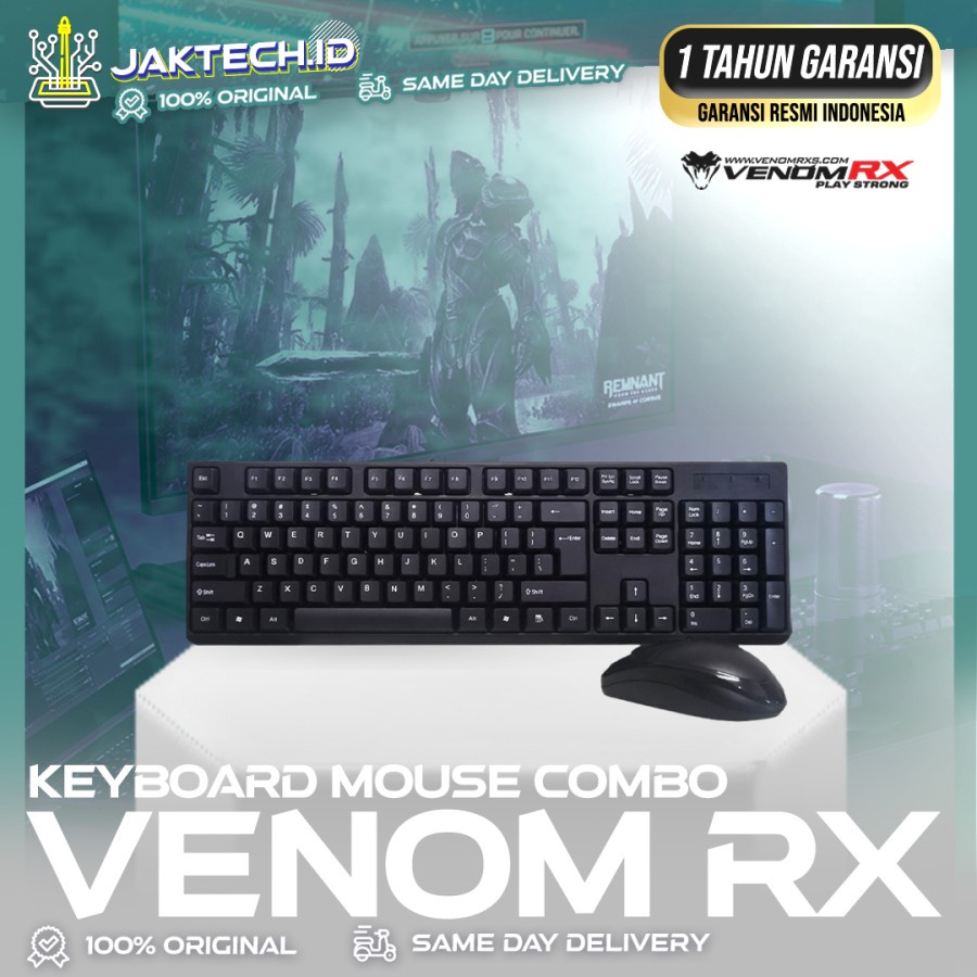 Jual Keyboard Mouse Combo Business Office Optic USB Garansi 1 Th ...