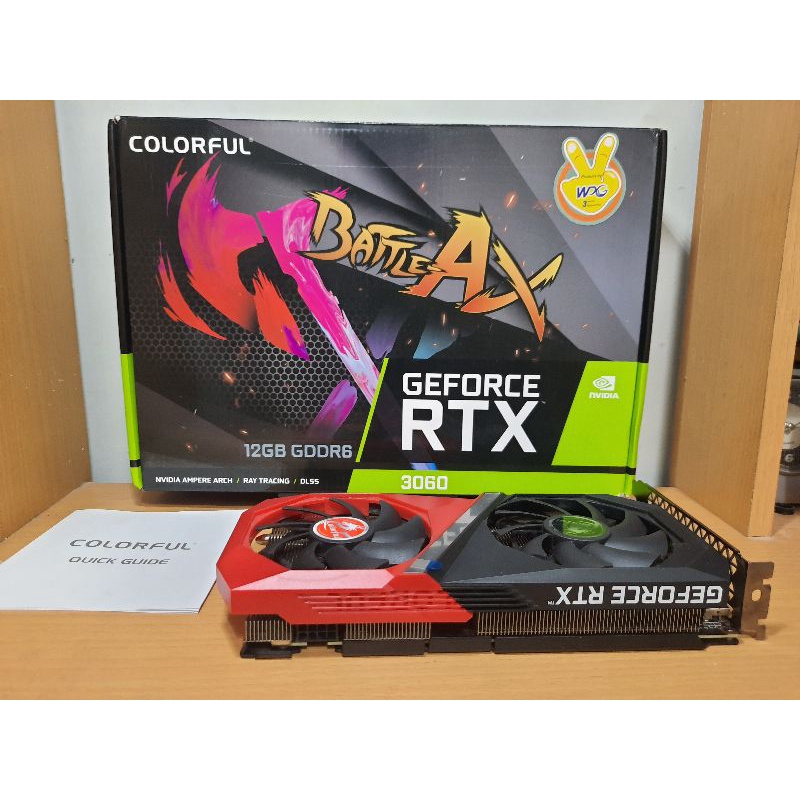 Jual COLORFUL RTX 3060 12GB GDDR6 192BIT SECOND GARANSI ON | Shopee ...