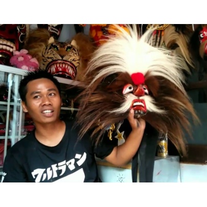 Jual Topeng ganongan Bjang ganong Rambut lebat Ganongan ISTIMEWA ...