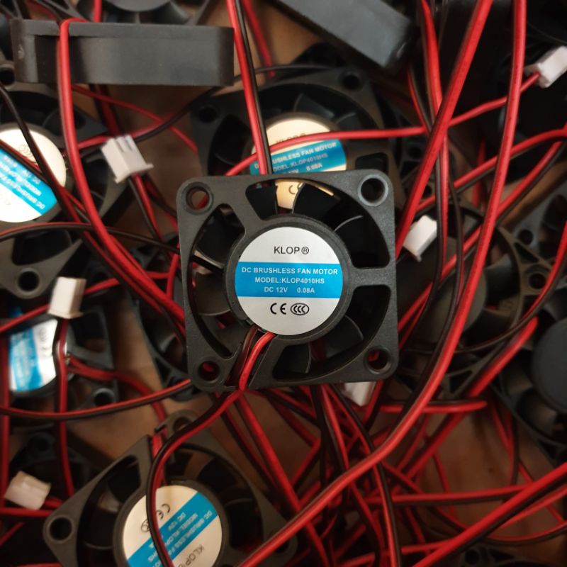 Jual FAN DC 12volt / KIPAS DC 12volt 4cm BUAT DVR CCTV + Soccet ...