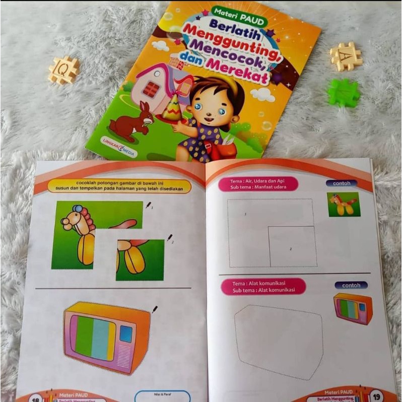 Jual Berlatih Menggunting, Mencocok, dan Merekat | Shopee Indonesia Jual Berlatih Menggunting, Mencocok, dan Merekat | Shopee Indonesia