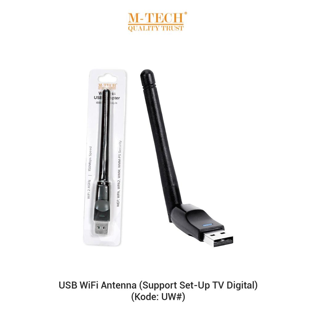 Jual DONGLE STB WIFI DVB T2/ USB WIFI M-TECH EDM /SUPPORT SET-UP TV ...