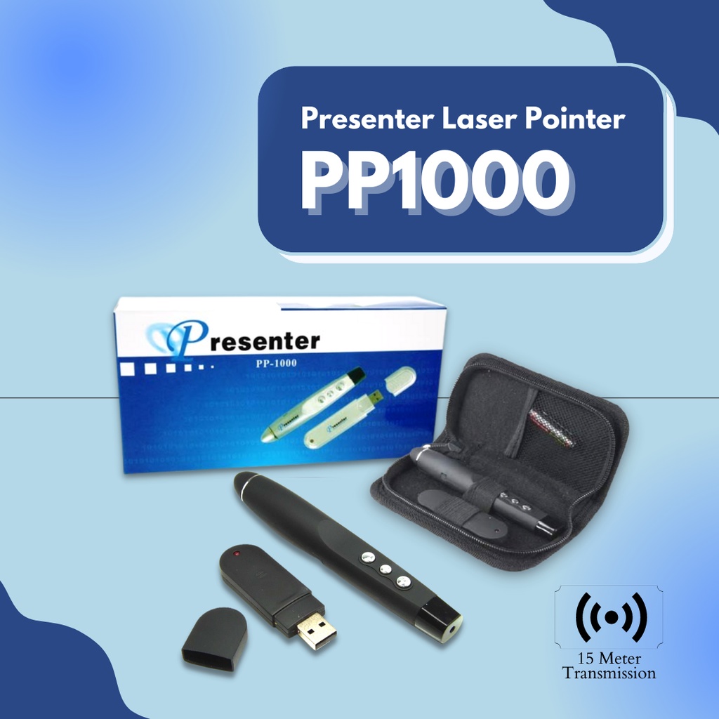 Jual Laser Presenter M-Tech PP 1000(Alat Presentasi) | Shopee Indonesia