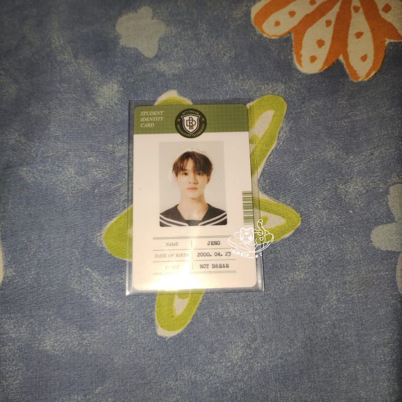 Jual PHOTOCARD NCT DREAM JENO ID CARD BACK TO SCHOOL OFFICIAL | Shopee ...