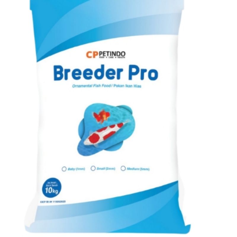 Jual Cp Petindo/Breeder Pro/Pakan Koi (10KG / 1Sak) | Shopee Indonesia
