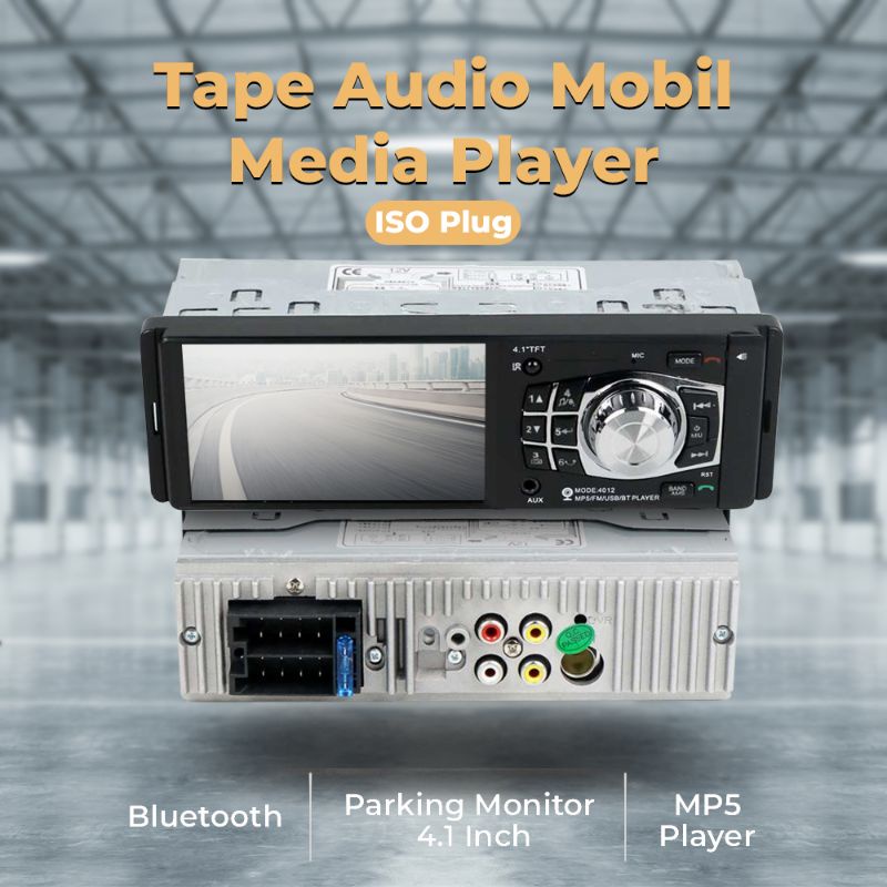 Jual Tape Mobil Bluetooth Single Din Head Unit Double Din Fullset ...