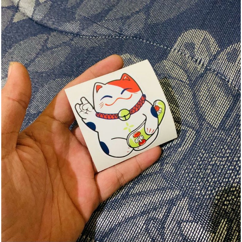 Jual Sticker Mobil JDM Lucky Cat | Shopee Indonesia