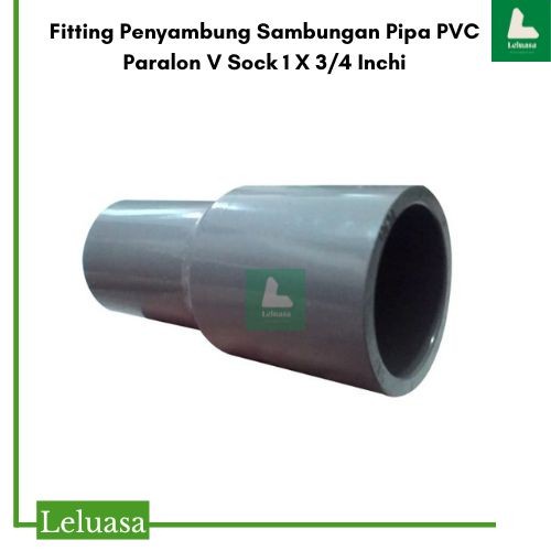 Jual Fitting Penyambung Sambungan Pipa PVC Paralon V Sock AW Ukuran 1 X ...