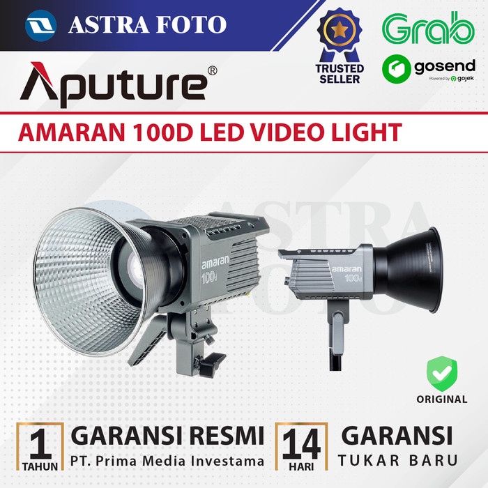 Jual Aputure Amaran 100d LED Video Light - Lampu Continuous | Shopee ...