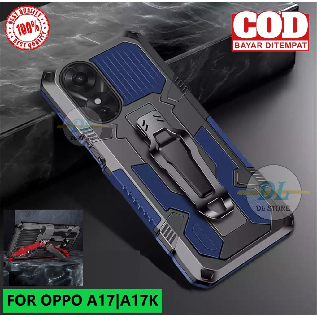 Jual CASING UNTUK OPPO A17/OPPO A17KCASING STANDING BACK KLIP HARD CASE ...