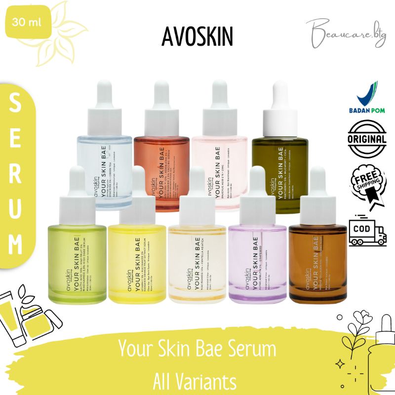 Jual AVOSKIN YOUR SKIN BAE Serum 30 ml All Variants | Shopee Indonesia