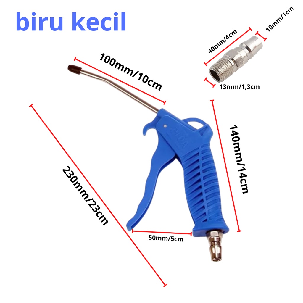 Jual AIR BLOW GUN PISTOL ANGIN UDARA KOMPRESOR COMPRESSOR COUPLER AIR ...