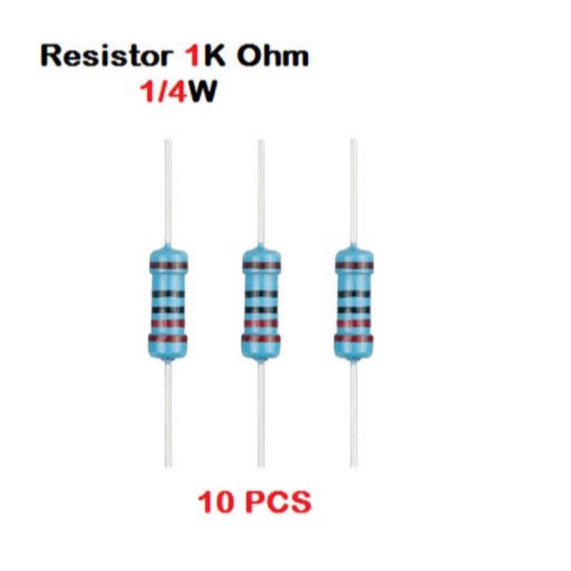 Jual resistor 1k 1/4 w | Shopee Indonesia