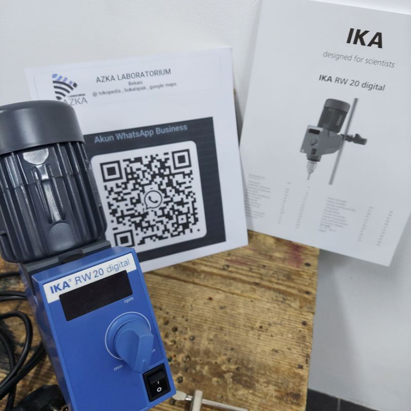 Jual overhead stirrer RW20d -IKA RW 20 digital | Shopee Indonesia