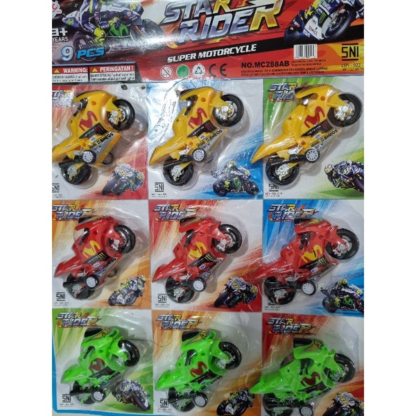Jual motor mainan anak motor spin go besar motor rosi | Shopee Indonesia