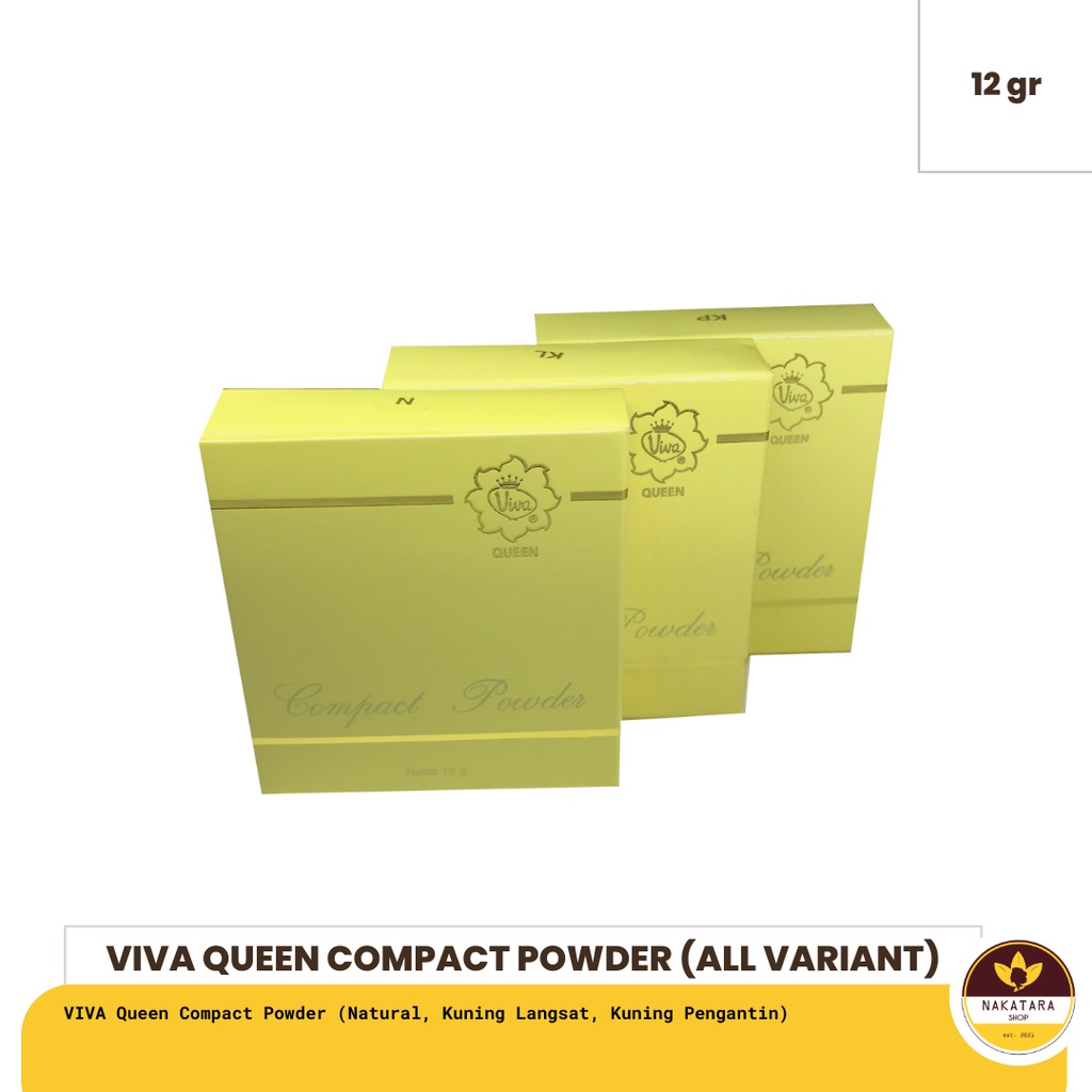 Jual VIVA QUEEN COMPACT POWDER (SEMUA VARIAN) | Shopee Indonesia
