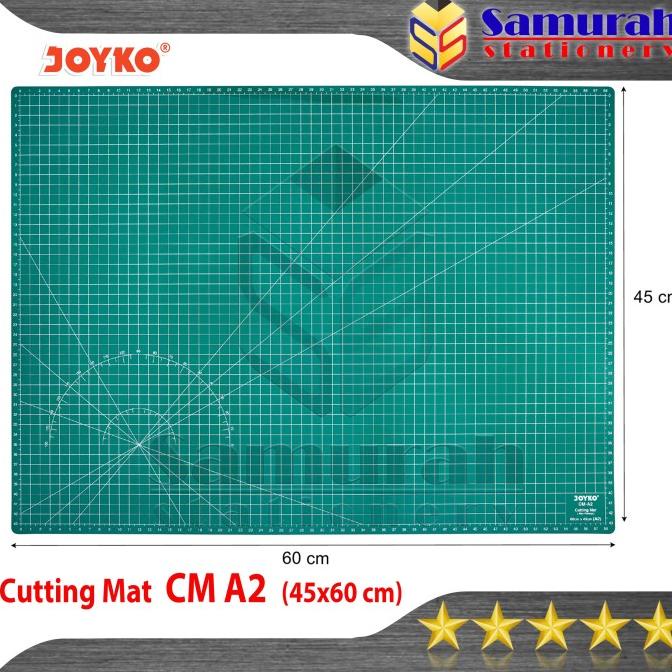 Jual Cutting Mat Joyko Ukuran A2 / Alas Potong Kertas / Cutter Hijau CM-A2 | Shopee Indonesia