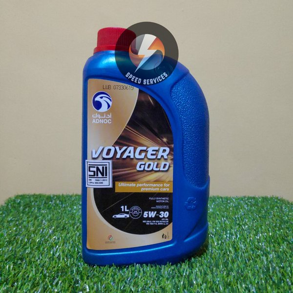 Jual Adnoc Voyager Gold 5W30 SPI SN 1 LITER Otomobil | Shopee Indonesia
