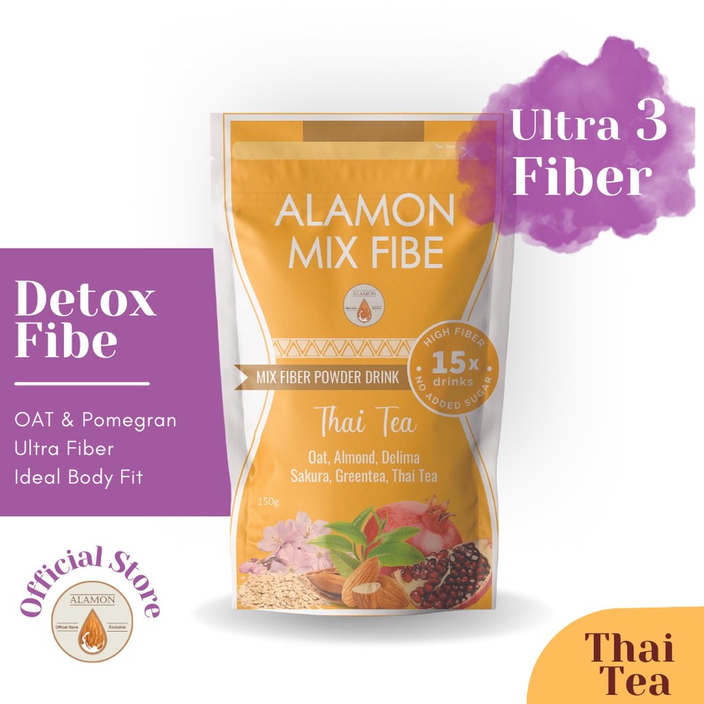 Jual Pelangsing Alami / Alamon Mix Fibe / 15x Minum / Kombinasi 6 Fiber ...