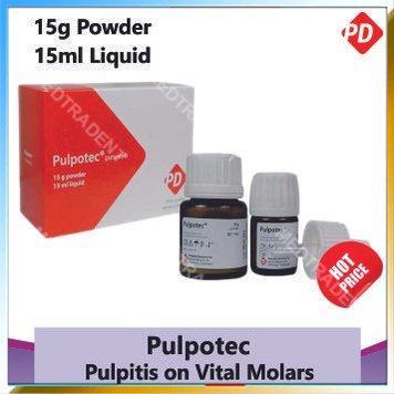 Jual PD Pulpotec P/L 15g Powder + 15 ml Liquid | Shopee Indonesia