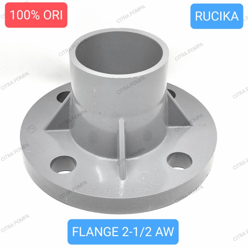 Jual RUCIKA FLANGE 2-1/2" AW fitting pipa pvc | Shopee Indonesia