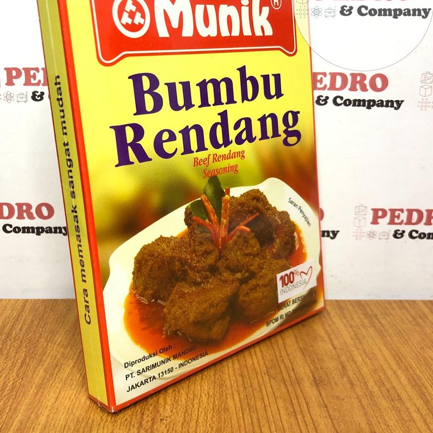 Jual EXCLUSIVE!Munik bumbu rendang 115 gram - beef rendang spice|SQ8 ...
