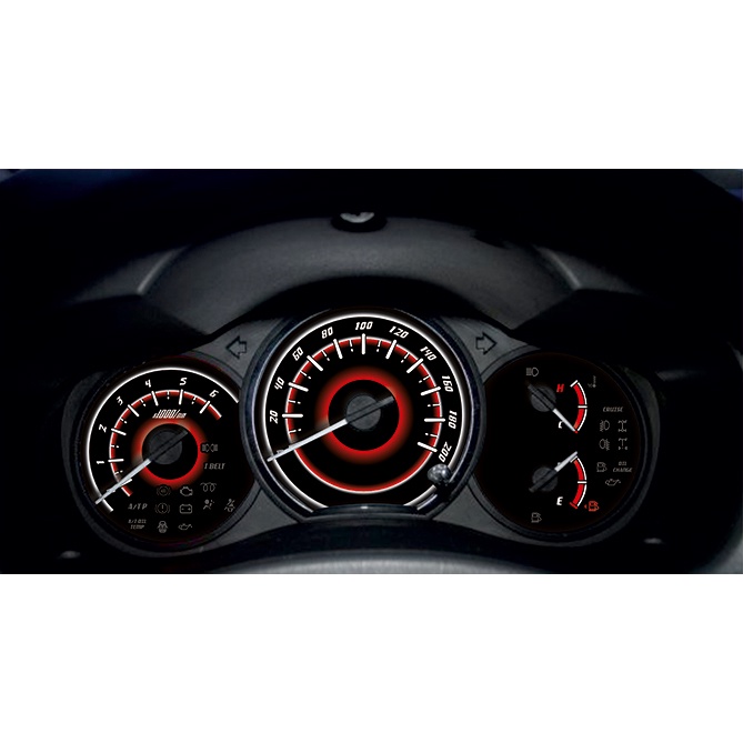 Jual Custom Speedometer Innova Reborn Edisi Red | Shopee Indonesia