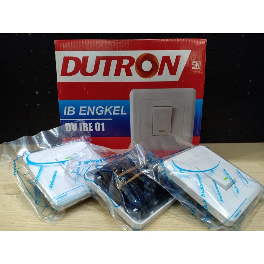 Jual Engkel Saklar Inbow Single Saklar Tanam DV IBE 01 Dutron IB ...