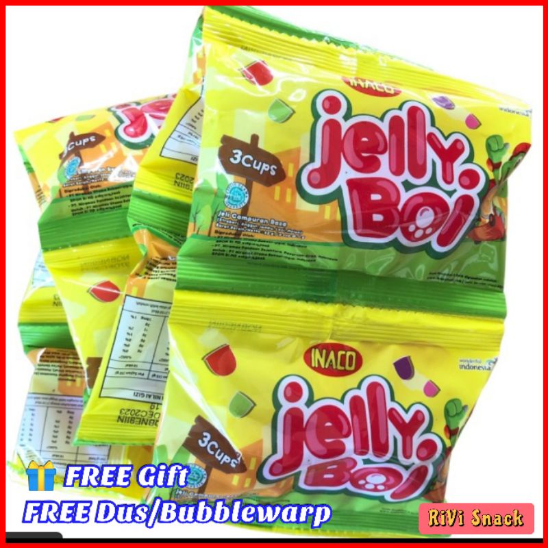 Jual [PROMO] INACO JELLY BOI 33gr ANEKA JELLY SNACK HAMPERS ULTAH ...