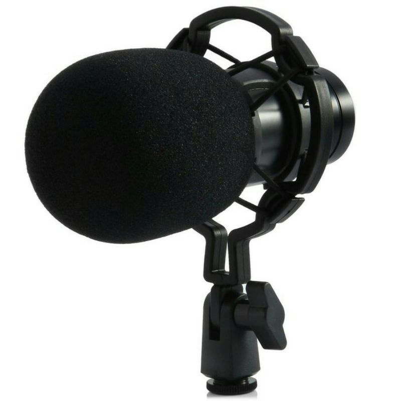 Jual TaffWare Mic Microphone Condenser BM800 Kondenser plus Shockproof ...