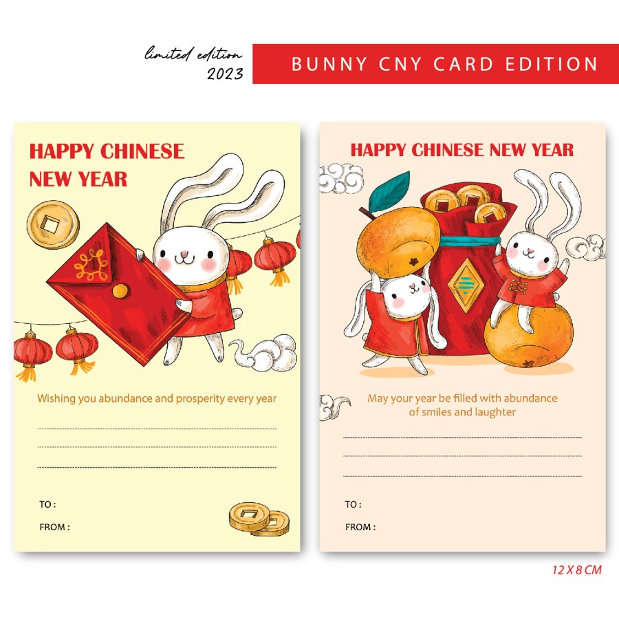 Jual KARTU UCAPAN HARI RAYA TAHUN BARU IMLEK CHINESE NEW YEAR CARD ...