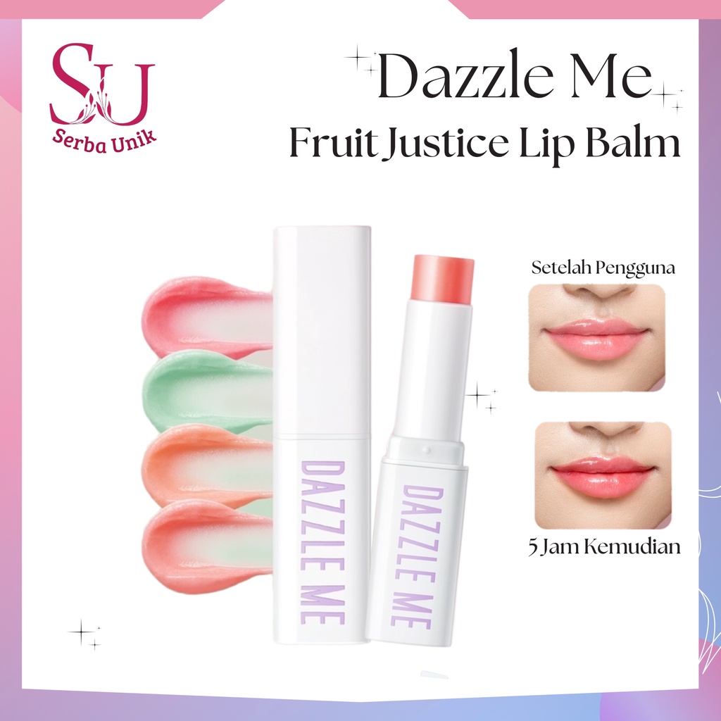 Jual Dazzle Me Fruit Justice Lip Balm | Shopee Indonesia