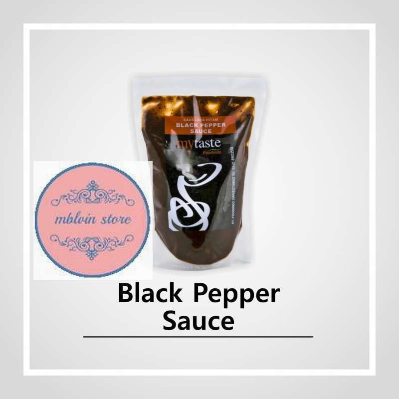 Jual My Taste Saus Blackpepper 500gr | Shopee Indonesia