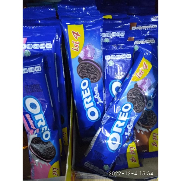 Jual OREO Oreo isi 4 Keping 2000an Random Murah x 5 bungkus | Shopee ...
