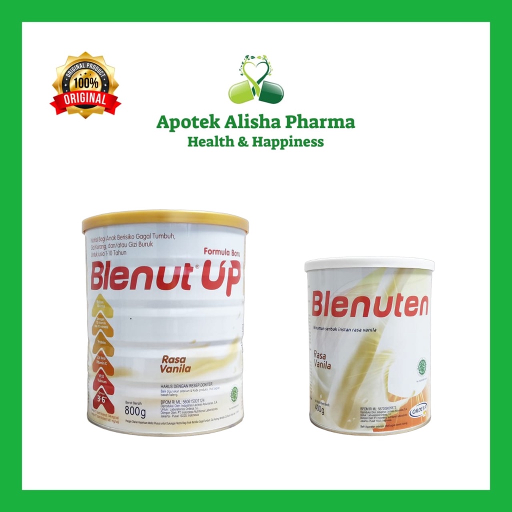 Jual Blenut Up Vanila 800gr dan 400gr Susu Untuk Menaikan Berat Badan ...