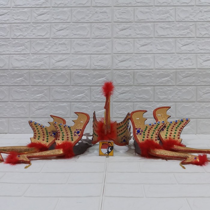 Jual MAHKOTA TARI MANUK DADALI KEPALA BURUNG / TARI TRADISONAL / TARI ...