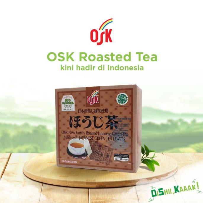 Jual TEH OSK JAPANESE 50 SACHET 100% ORIGINAL - OSK GREEN TEA JAPANESE - OSK JASMINE - OSK ...